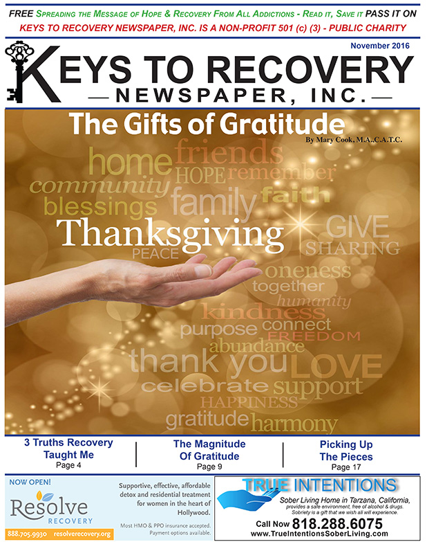 Keys To Recovery Newspaper, Inc.